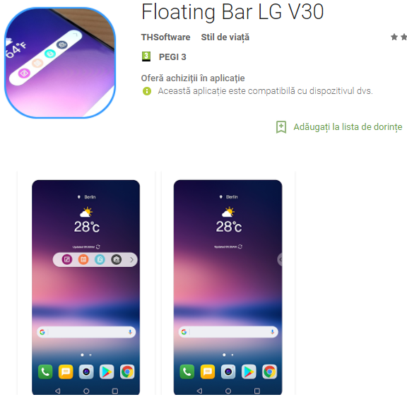 Enjoy LG V30’s Floating Bar Feature on any Android Device