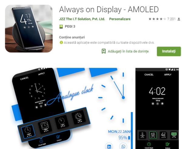 Get an Always On Display on your Device thanks to Always On Display ...